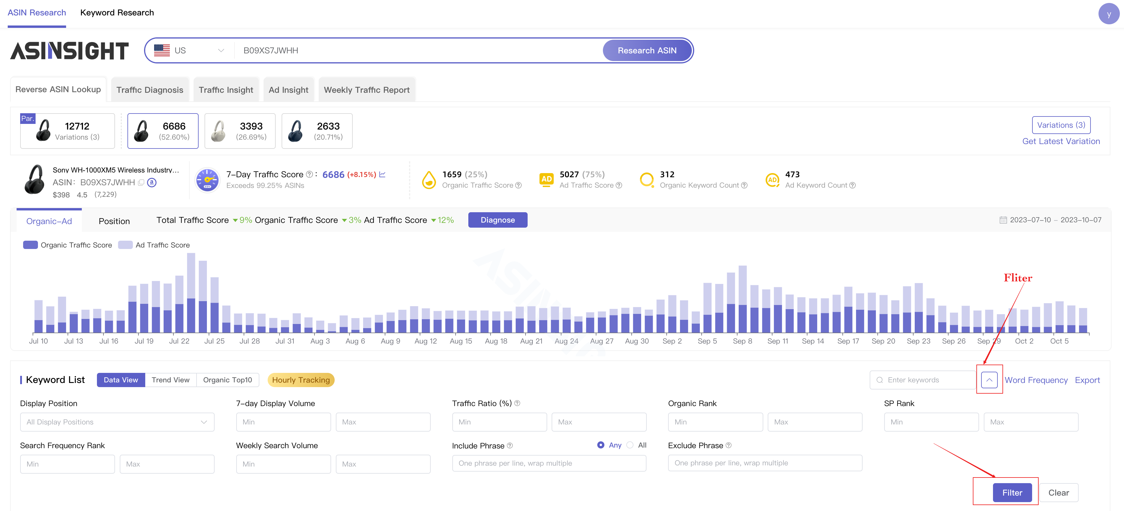ASINSIGHT User Guide | How to research an Amazon ASIN efficiently via reverse ASIN lookup tool?